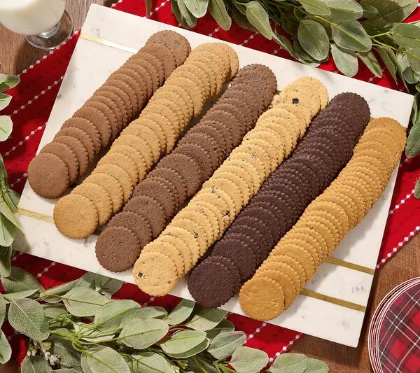 DEWEY'S BAKERY Sh11/10 420-pc Moravian Style Holiday Cookies