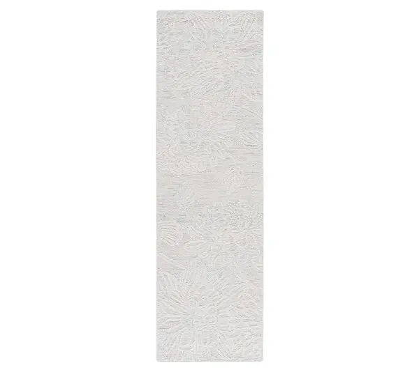 SAFAVIEH Snowcrest Hand Tufted Wool 2'-3' X 8' Rug