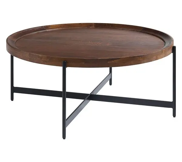ALATERRE FURNITURE Brookline 42' Round Coffee T Able