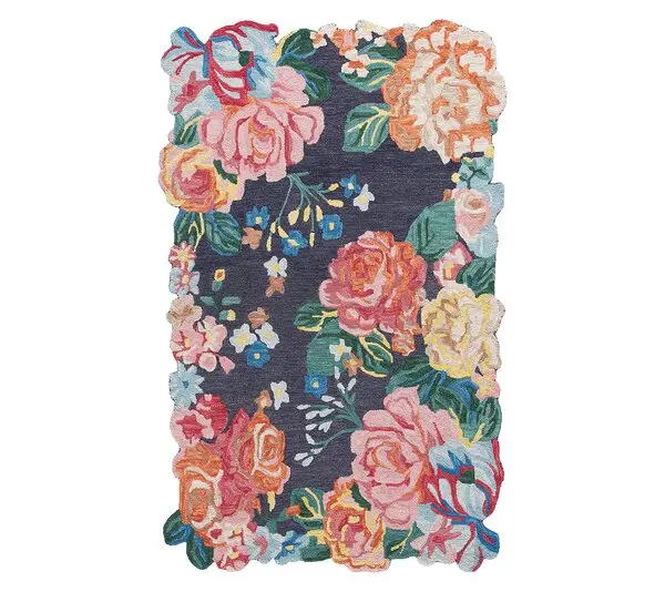SAFAVIEH Rosecliff Hand Tufted Wool 4' X 6' Rug