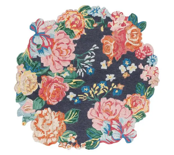 SAFAVIEH Rosecliff Hand Tufted Wool 6' X 6' Rou D Rug
