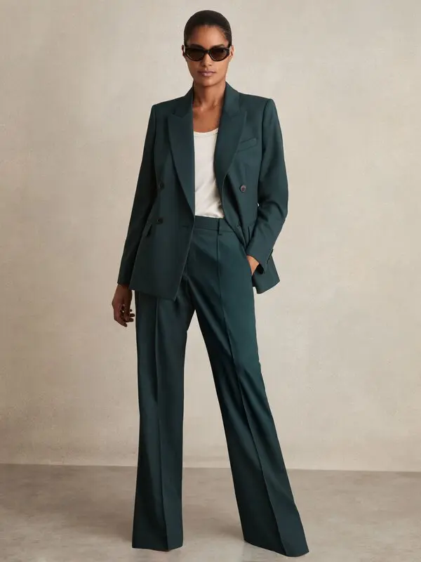 REISS Jade Petite Wool-blend Suit Trousers