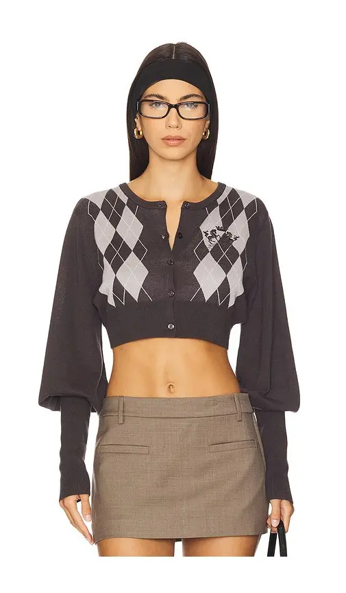 NIIHAI The Bubble Cardi - Grey