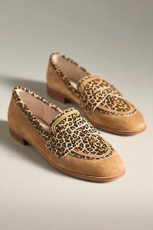 CECELIA NEW YORK Kali Suede -print Loafers