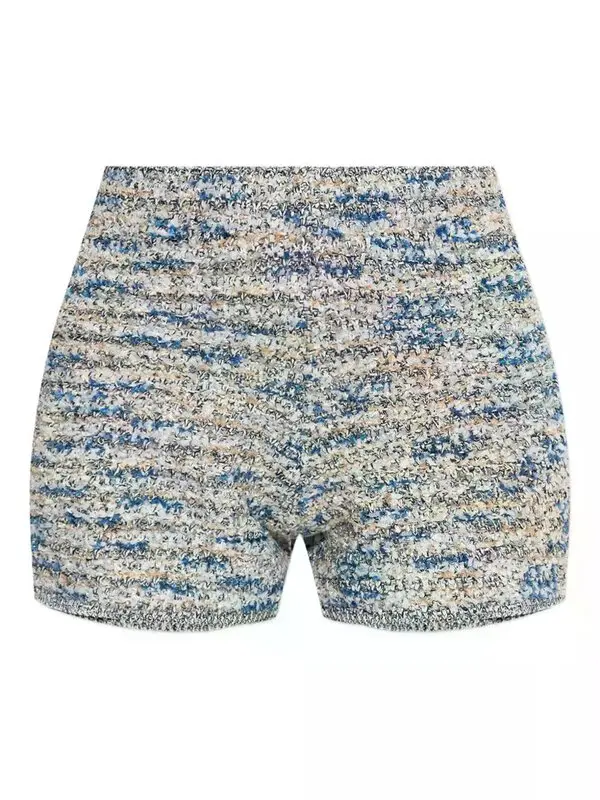 GESTUZ Tweed Shorts - Neutrals