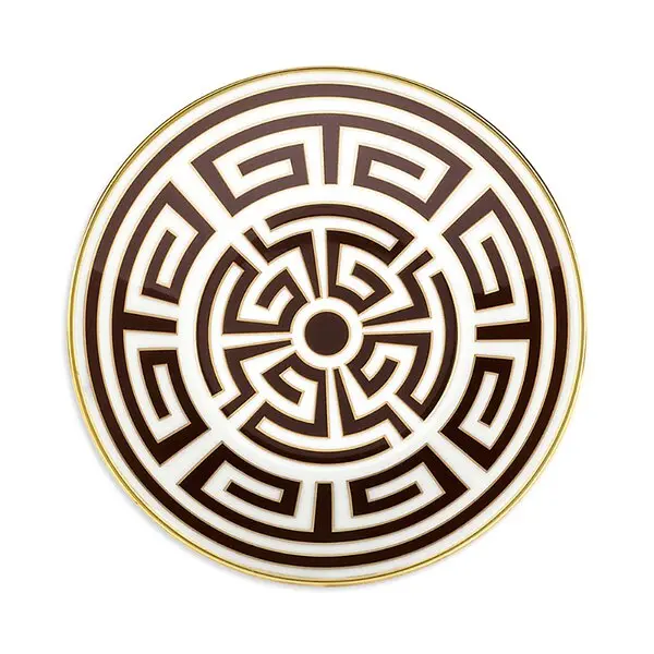 GINORI 1735 Labirinto Coffee Saucer - Labirinto - Brown