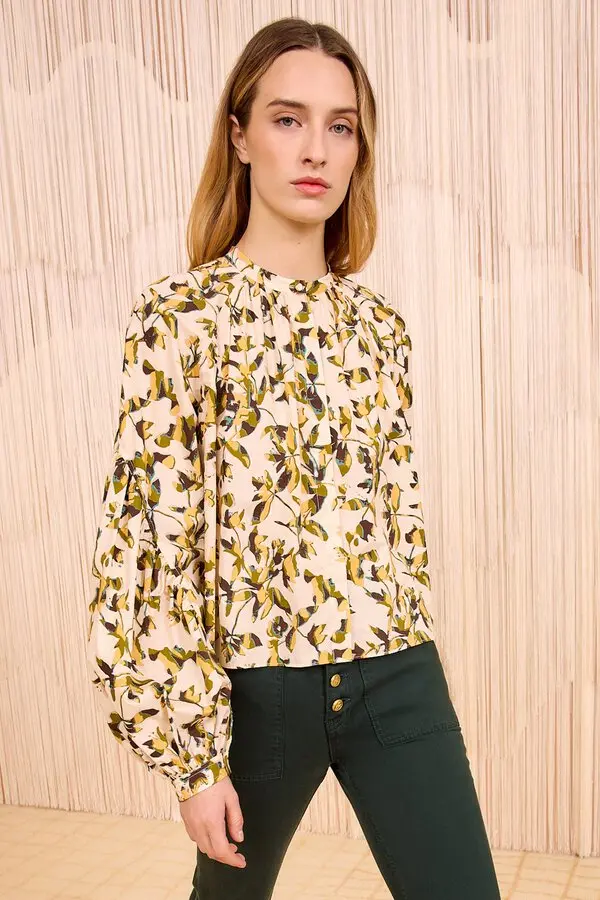 Ulla Johnson Rowena Long Sleeve Blouse - Lucent