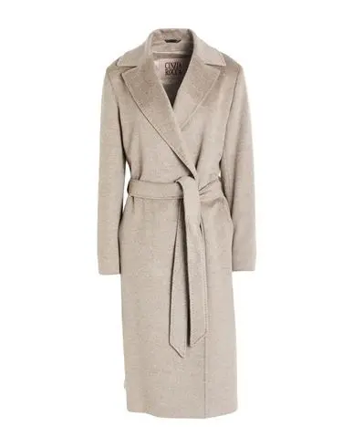 Cinzia Rocca Virgin Wool Belted Coat - Grey
