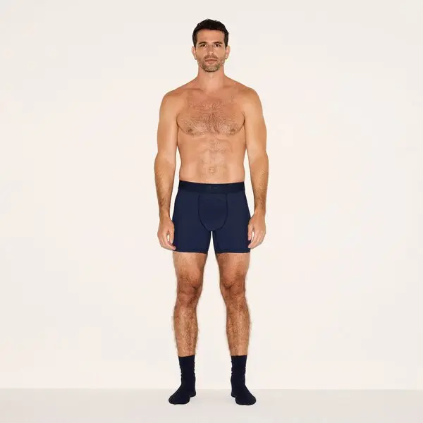SKIMS Flex 5 Inch Boxer Brief 3 Pack - Navy Smoke Multi