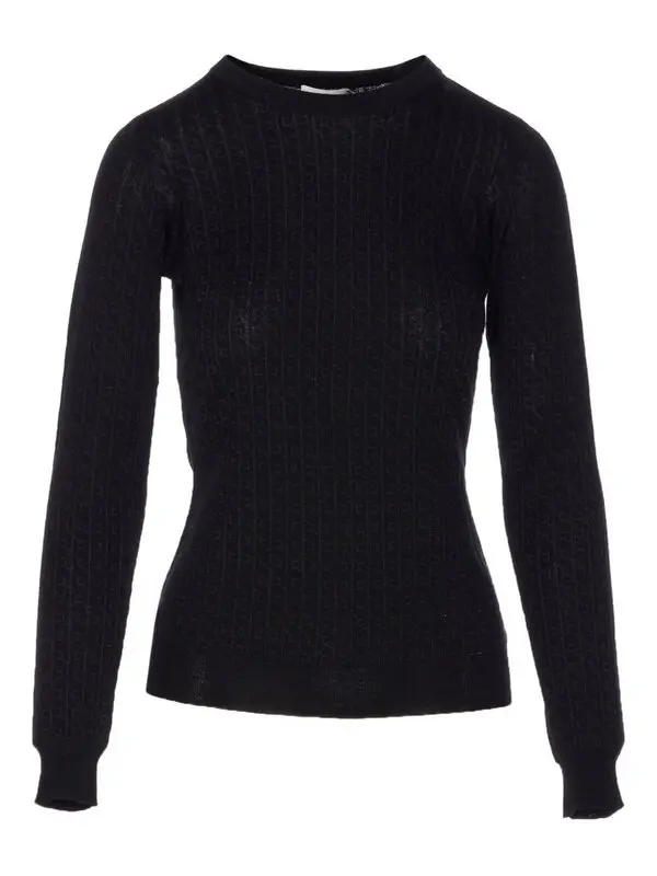 Elisabetta Franchi Wool Blend Crewneck Sweater