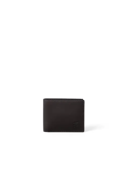 Brunello Cucinelli Calfskin Wallet - Rust Brown