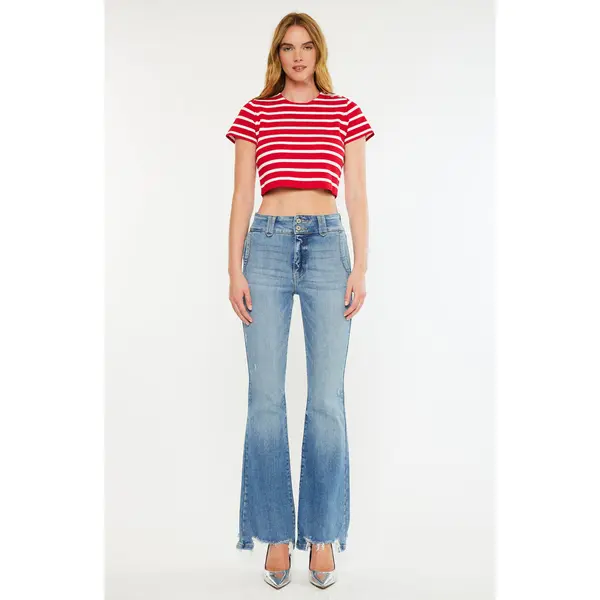 KANCAN Giselle High Rise Flare Jeans