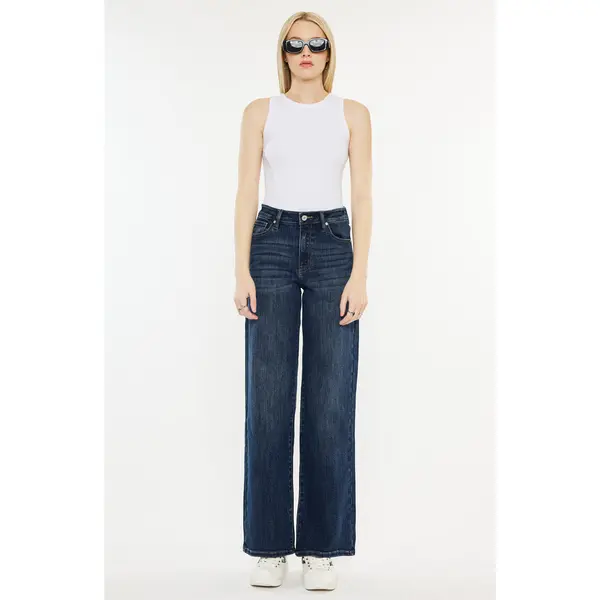 KANCAN Samia Essentials High-rise Wide-leg Jeans