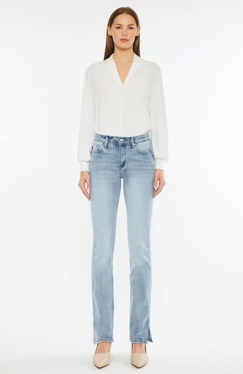 KANCAN Nadia Mid Rise Bootcut Jeans - Medium Wash