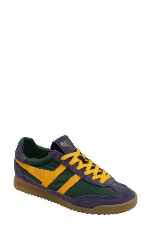 Gola Firefly Sneaker - Evergreen/plum/sun