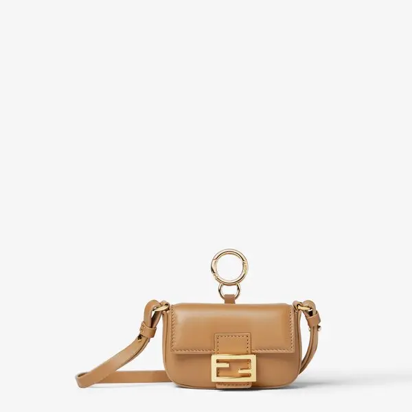 Fendi Nano Baguette Charm - Beige