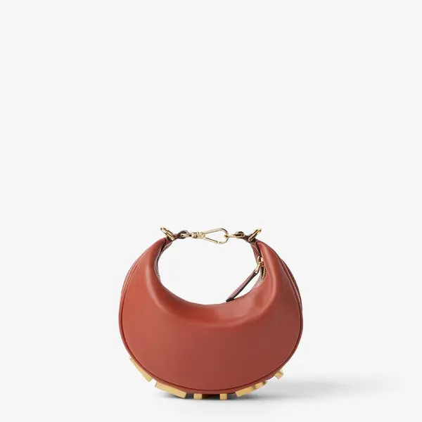 Fendi Fendigraphy Mini Hobo Bag - Brown