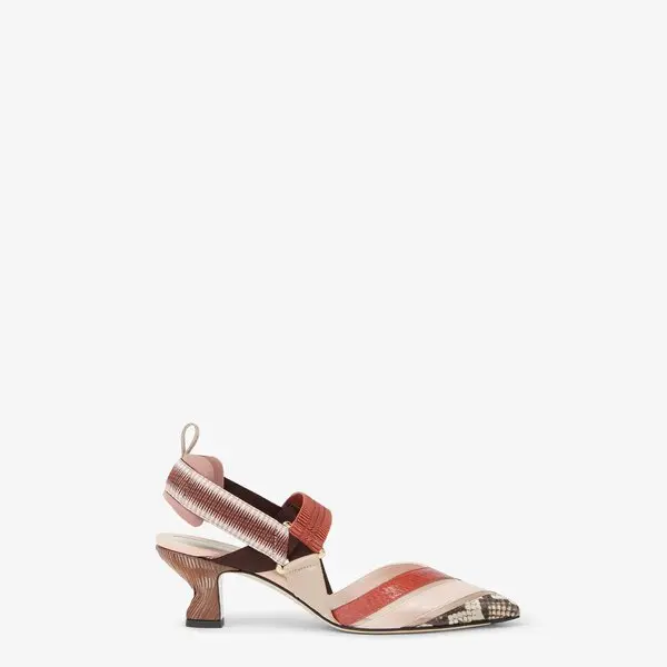 Fendi Colibrì Slingbacks - Multicolour