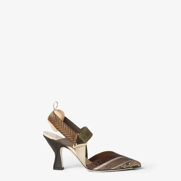 Fendi Colibrì Slingbacks - Multicolour