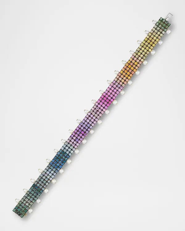 EMILY P. WHEELER Sapphire And Pearl Bracelet