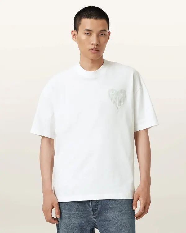 All Saints Trip Short Sleeve T-shirt - White