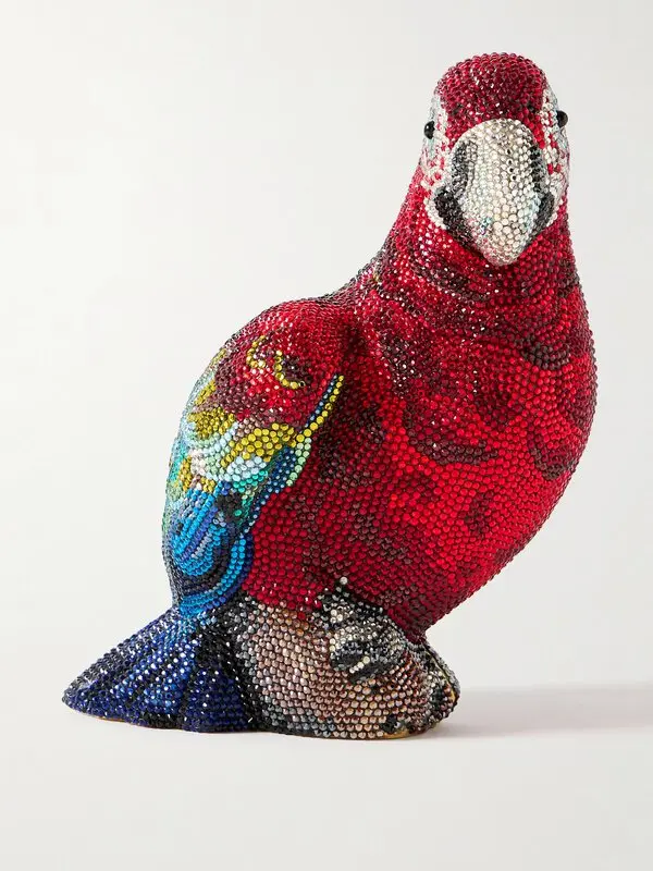 Judith Leiber Scarlet Parrot Clutch