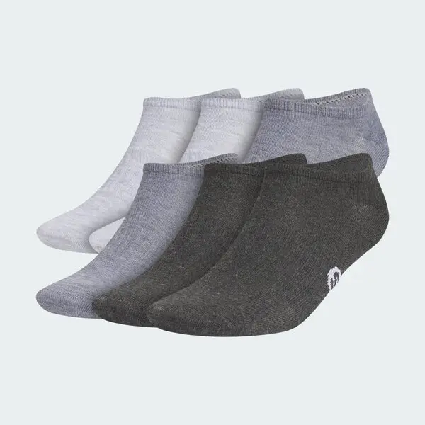 Adidas Superlite Classic 6-pack No-show Socks - Multicolor / Aurora Ruby / Dark Blue