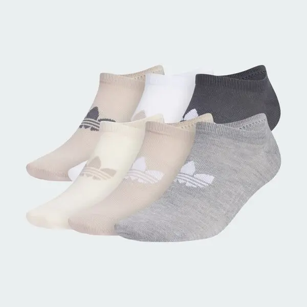 Adidas Originals Superlite 6-pack No-show Socks - Beige / Onix / Wonder White
