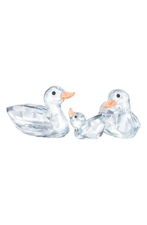SWAROVSKI Set Of 3 Peaceful Country Duck Crystal Figurines
