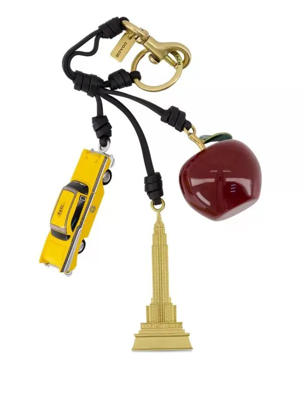 Coach Motif Bag Charm