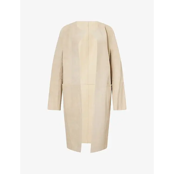 TOTÊME Relaxed-fit Suede Coat