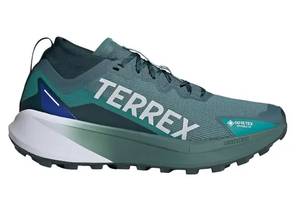 Adidas Terrex Agravic Gore-tex Trail - Preloved Teal/cloud White/semi Lucid Blue