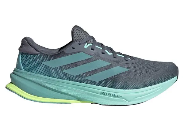 Adidas Athletic Lace Up Sneakers - Blue/mint Ton/hi