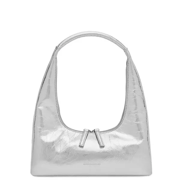 MARGESHERWOOD Hobo Shoulder Bag - Silver
