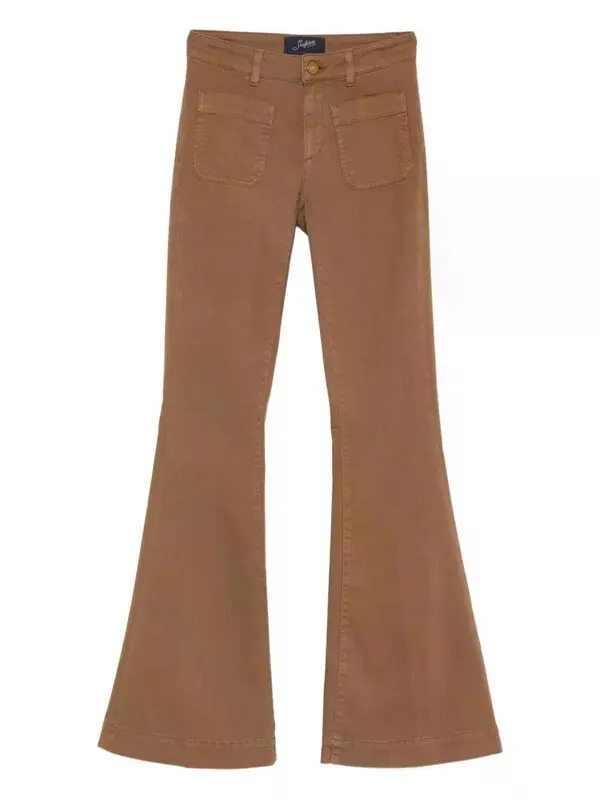 Seafarer Pocketed Flared Trousers