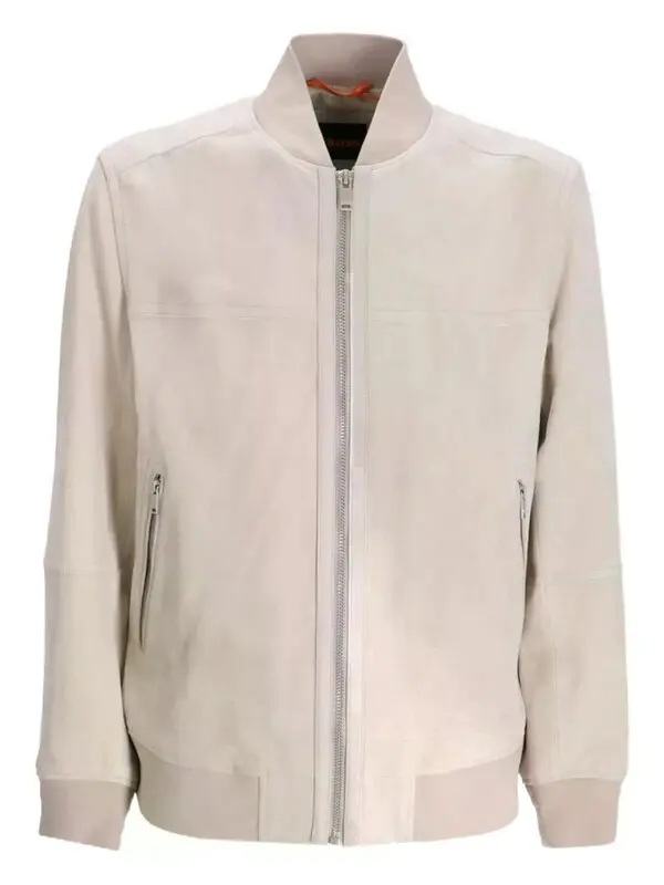 Hugo Boss Suede Bomber Jacket