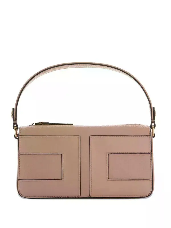 Elisabetta Franchi Top-handle Rectangular Shoulder Bag - Neutrals