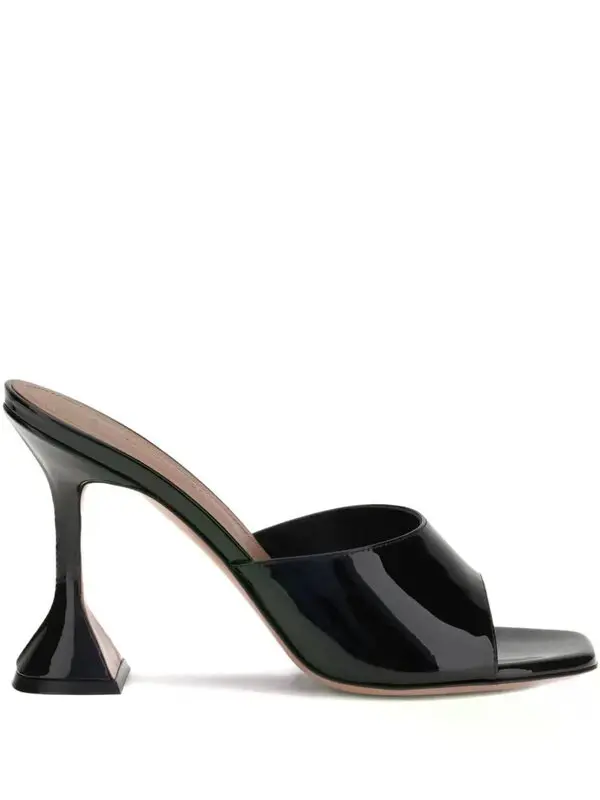 Amina Muaddi 95mm Lupita Open-toe Sandals