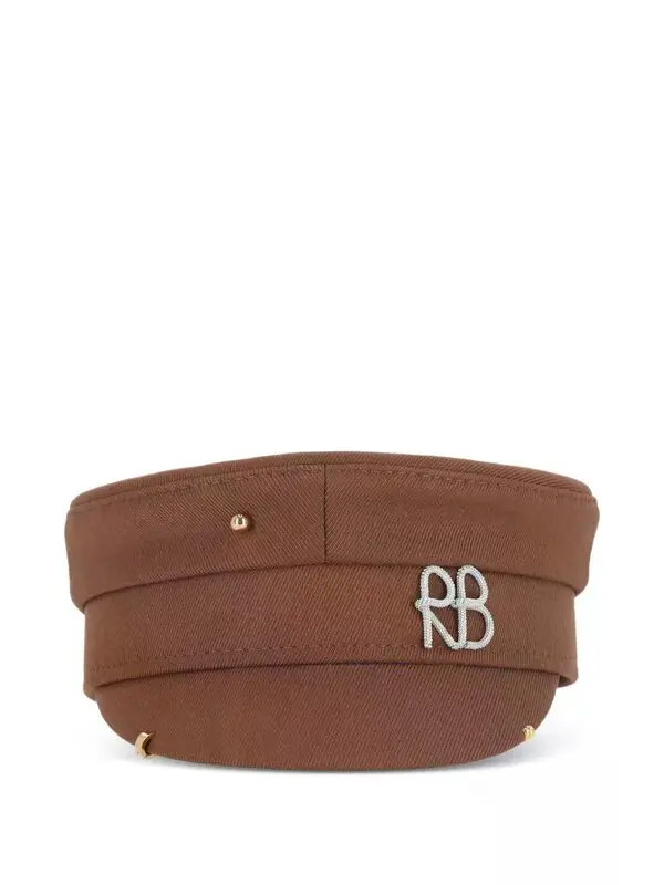 Ruslan Baginskiy Embellished Curved Sailor Cap