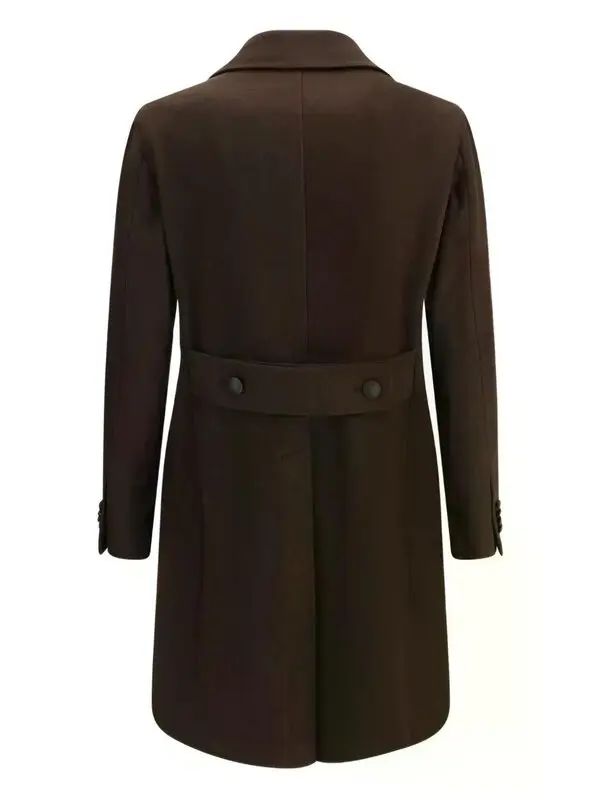 Tagliatore Wide-lapel Double-breasted Coat