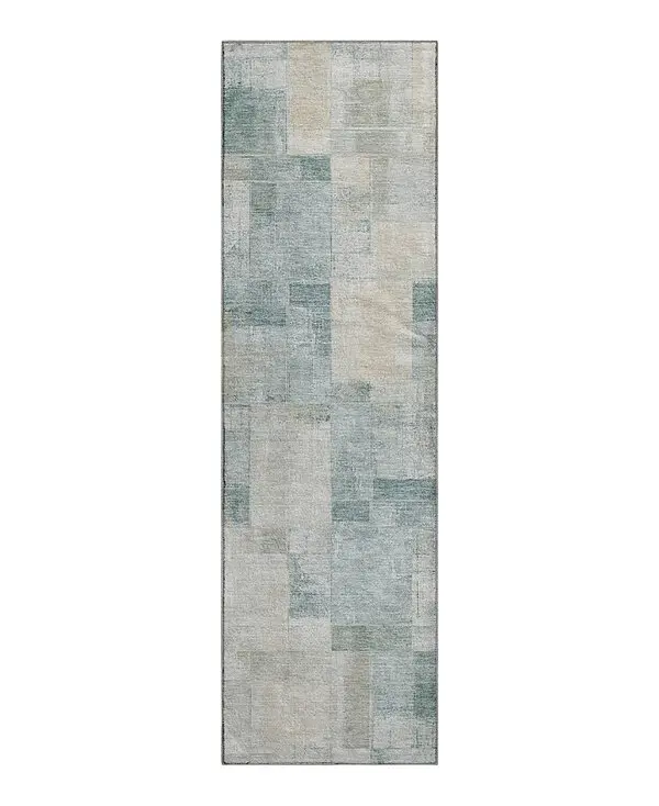DALYN RUG COMPANY Dalyn Ravenna Washable Rn4 Runner Area Rug, 2'3 X 7'6 - Seafoam