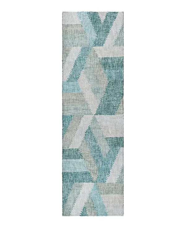 DALYN RUG COMPANY Dalyn Lorenzo Washable Ln1 Runner Area Rug, 2'3 X 7'6 - Teal