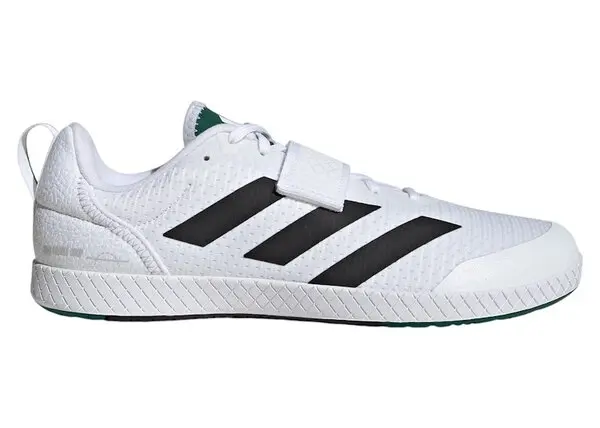 Adidas Athletic Sneakers - Cloud White/core Black/collegiate Green