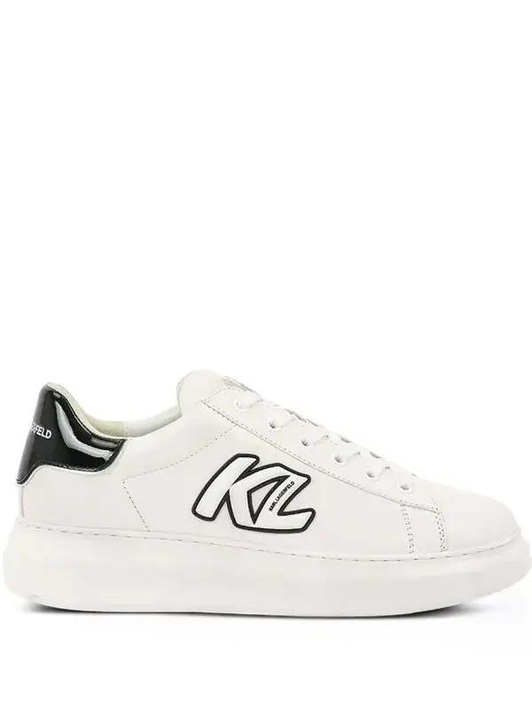 Karl Lagerfeld Logo-patch Sneakers - White