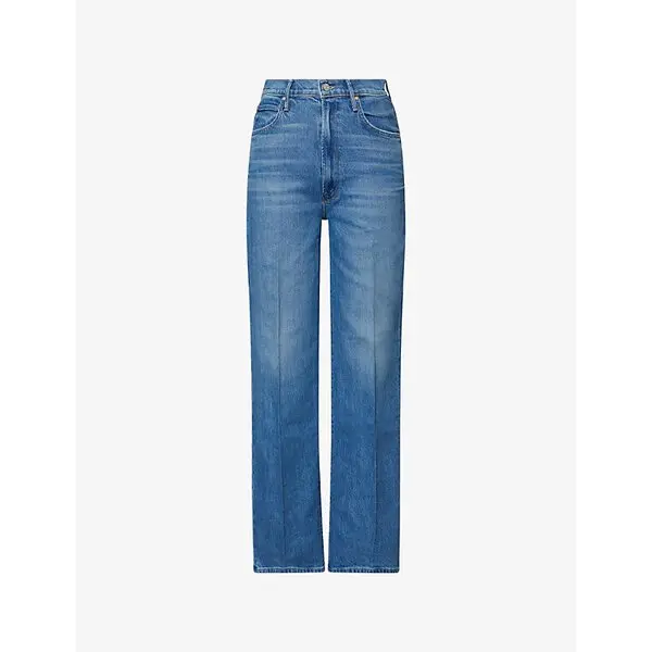 MOTHER Tunnel Vision Sneak High-rise Denim Jeans