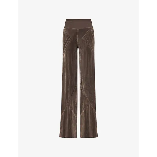 Rick Owens Bias Wide-leg Woven Trousers