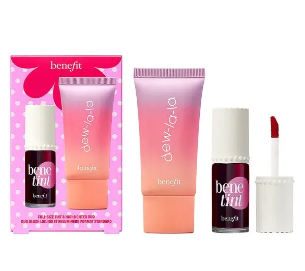 BENEFIT COSMETICS Dew The Benetint Tint & Highl Ighter Duo - One-color