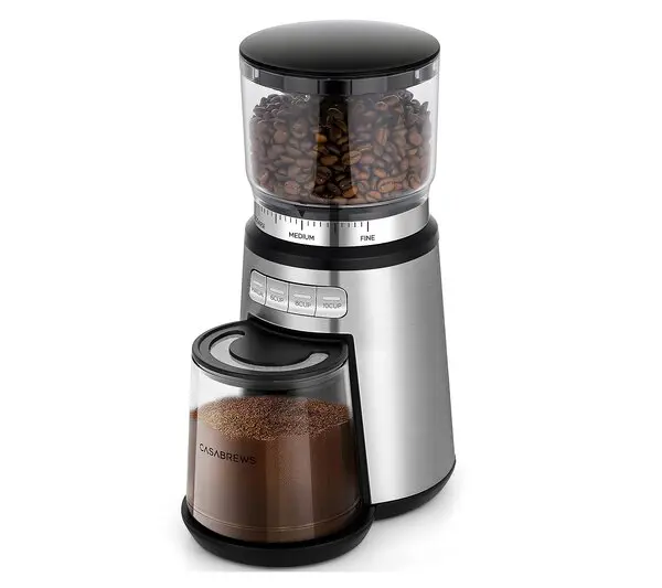 CASABREWS Burr Coffee Grinder 4-preset S, 20 Ineness Levels