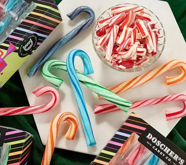 DOSCHER'S Sh11/10 20ct Candy Canes & 7oz Peppermints
