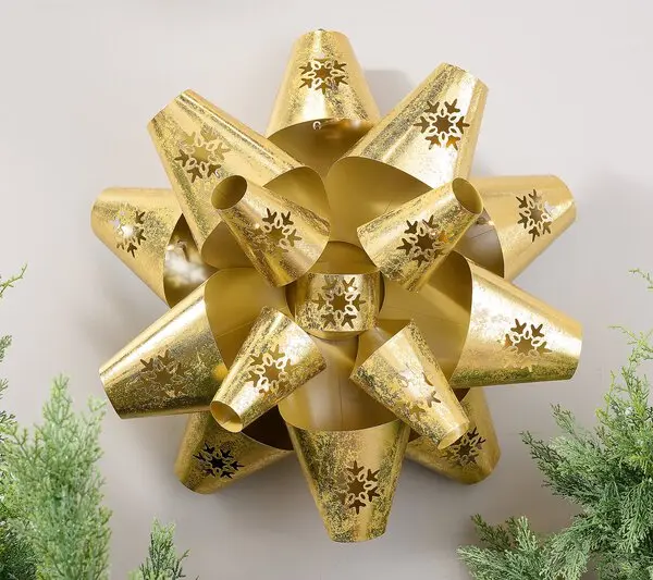 KRINGLE EXPRESS As Is Indoor/ Outdoor 20' Illuminated Bow